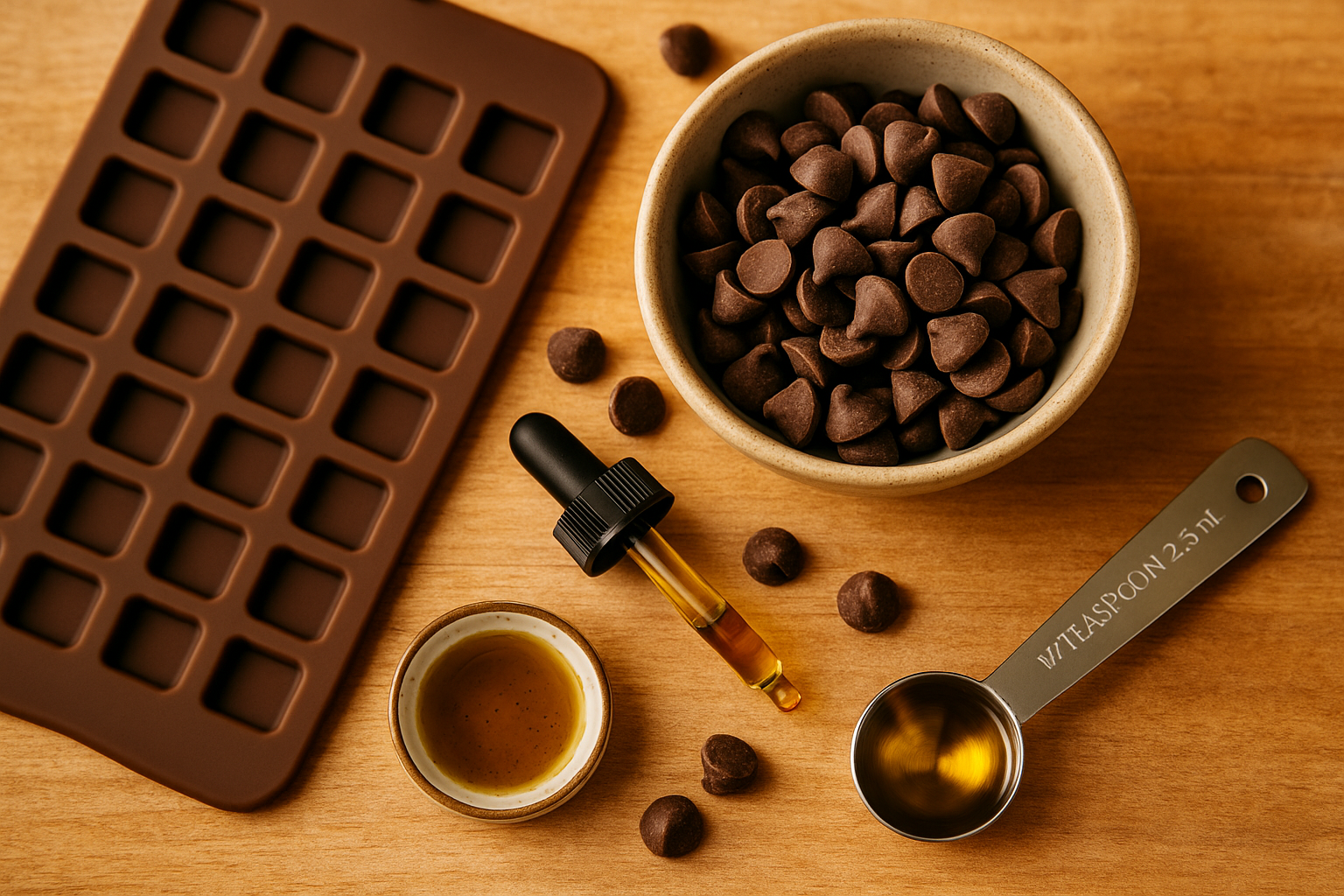 Cannabis Chocolate Chip Morsels Recipe for Easy Microdosing