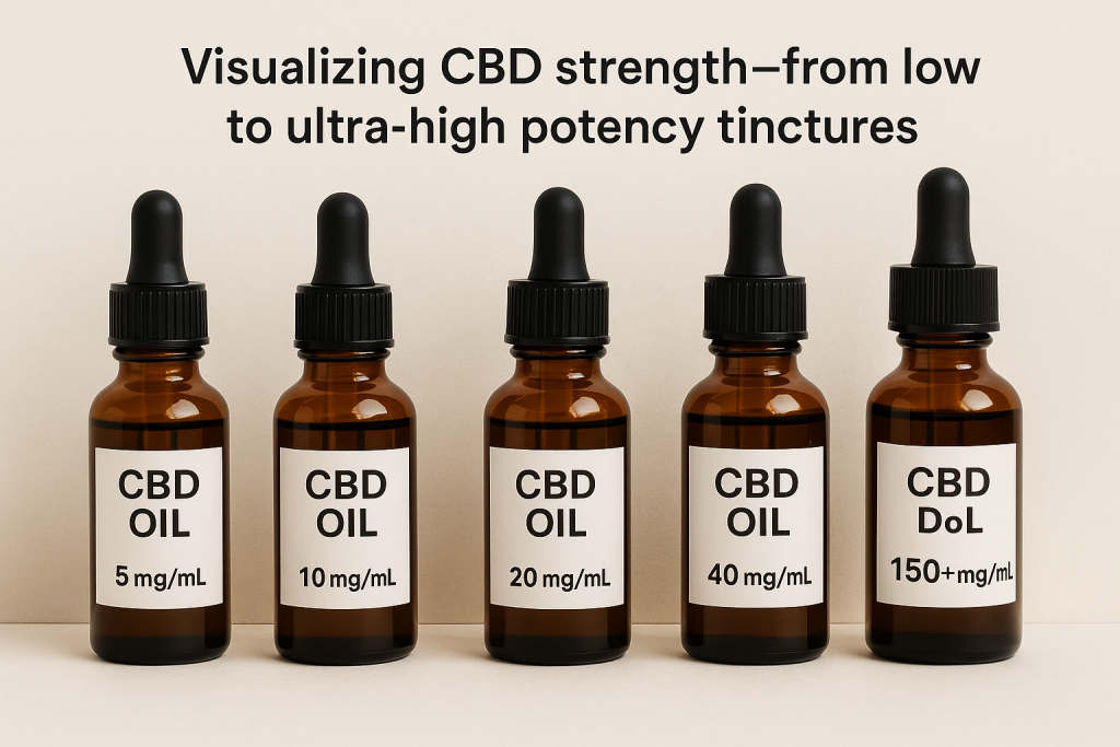 CBD Oil Strength Guide: 7 Tiers Ranked by Potency