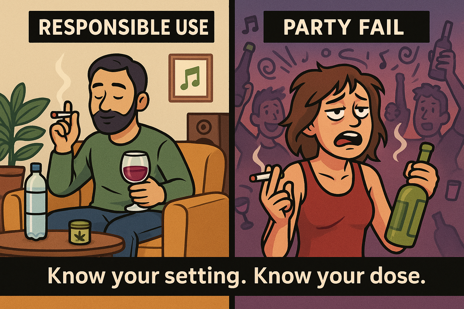 Weed and Alcohol together: Is It Safe to Mix? Risks?